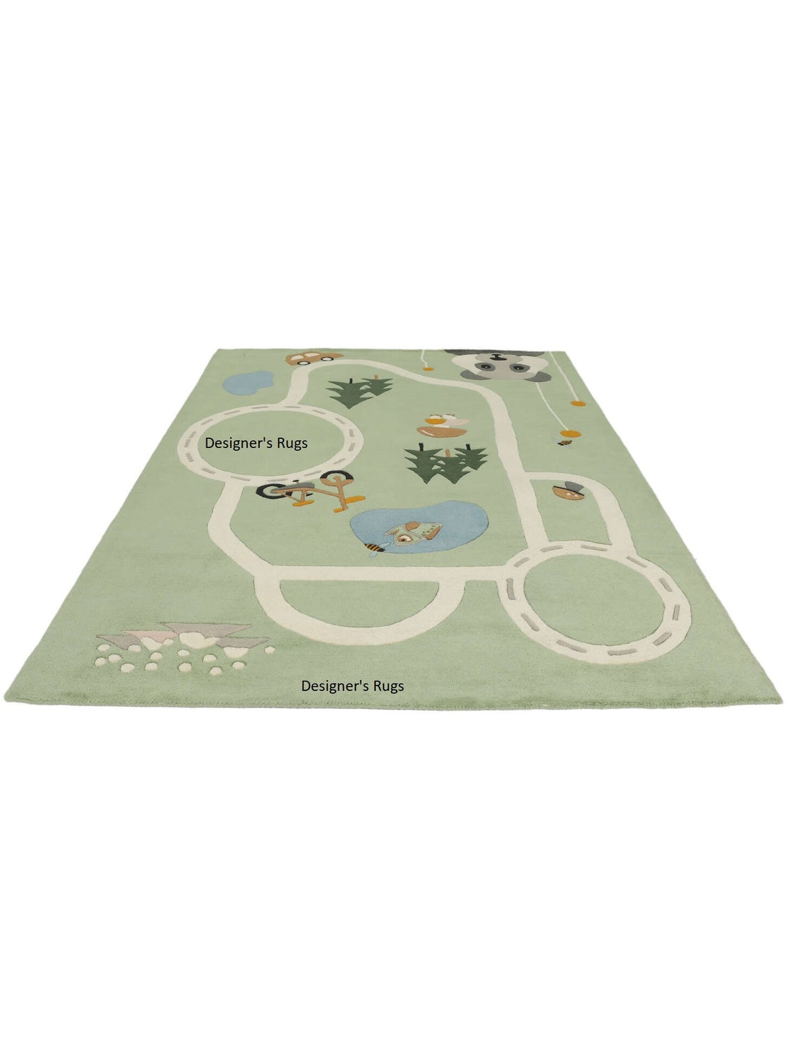 Kids Play Rug, Animal Rugs, Road Rugs, Road Play Rug, Kids Room Décor ...