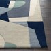 Shades of Blue Modern Hand Tufted Rugs in 100% New Zealand Wool ...