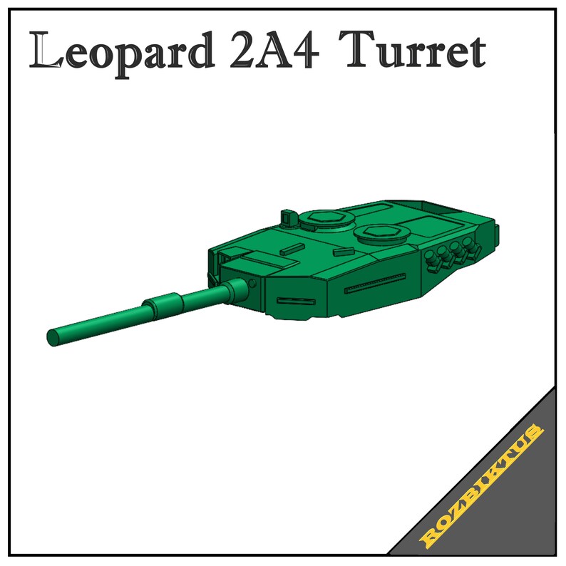 Leopard 2A4 3D Model STL File - Etsy