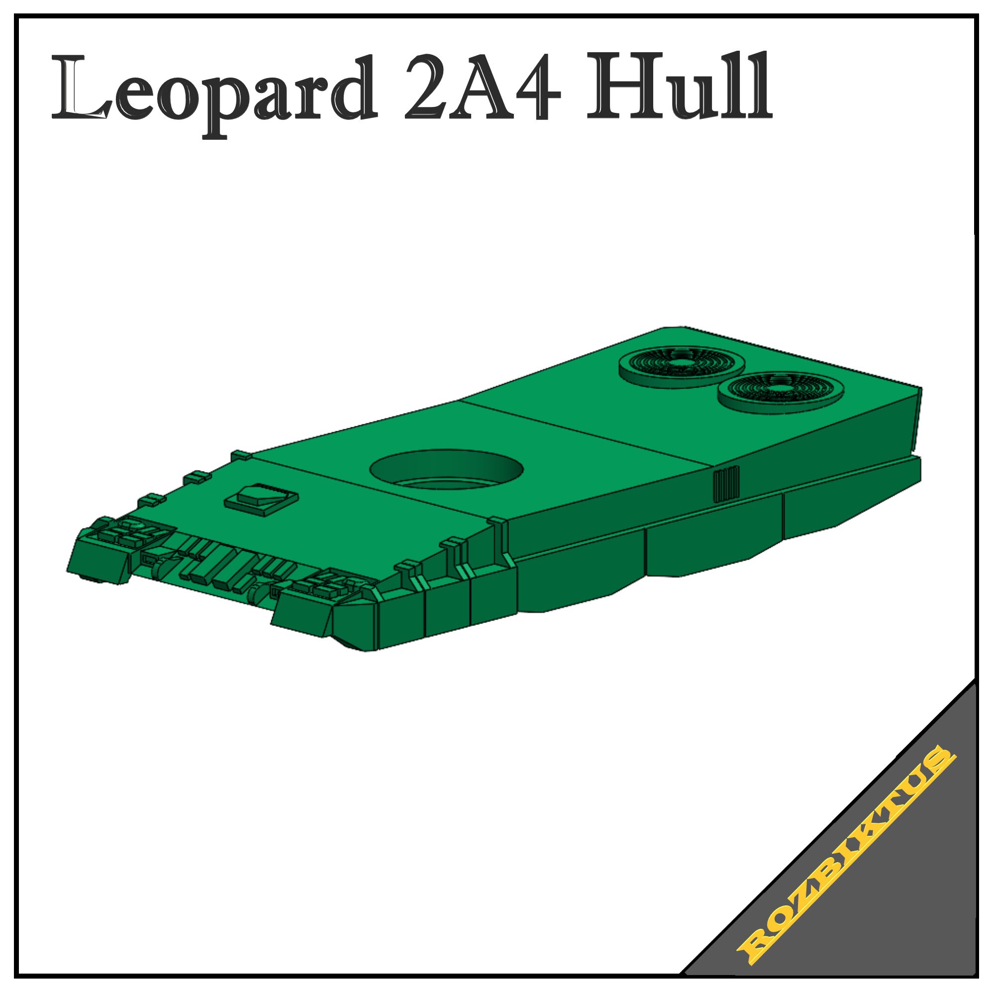 Leopard 2A4 3D Model STL File - Etsy