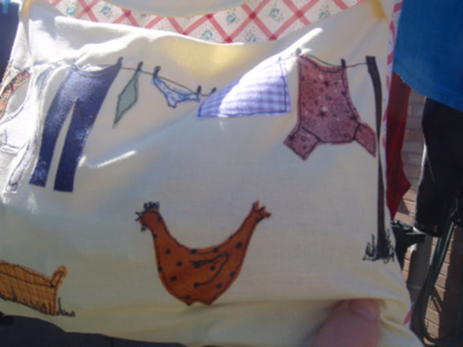 Sunny Day Peg Bag Sewing Pattern (using Machine Free Embroidery) - Etsy UK