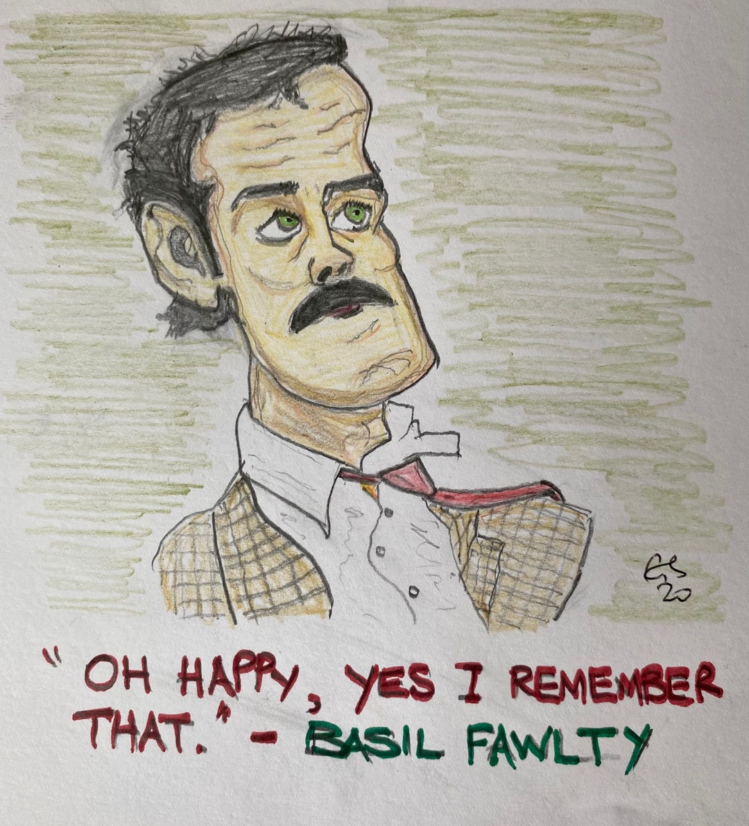 John Cleese Caricature - Etsy