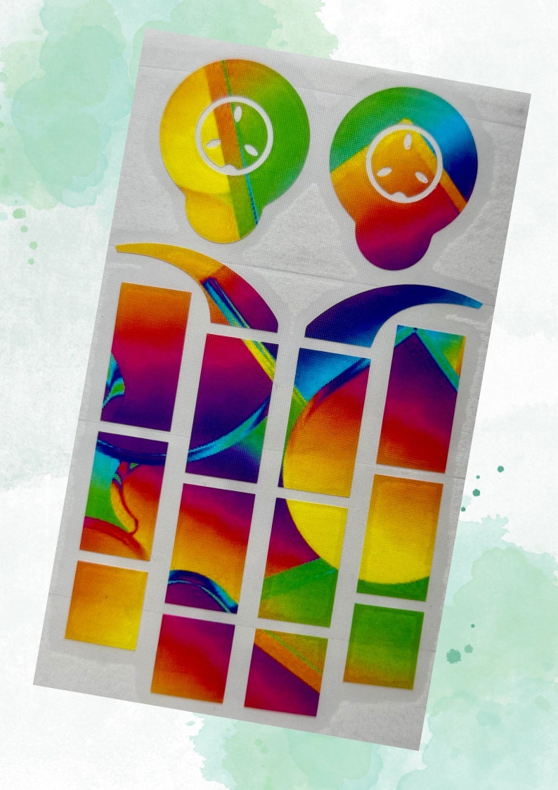 Stickers (rainbow) for Cochlear Implant Nucleus 7 - Etsy