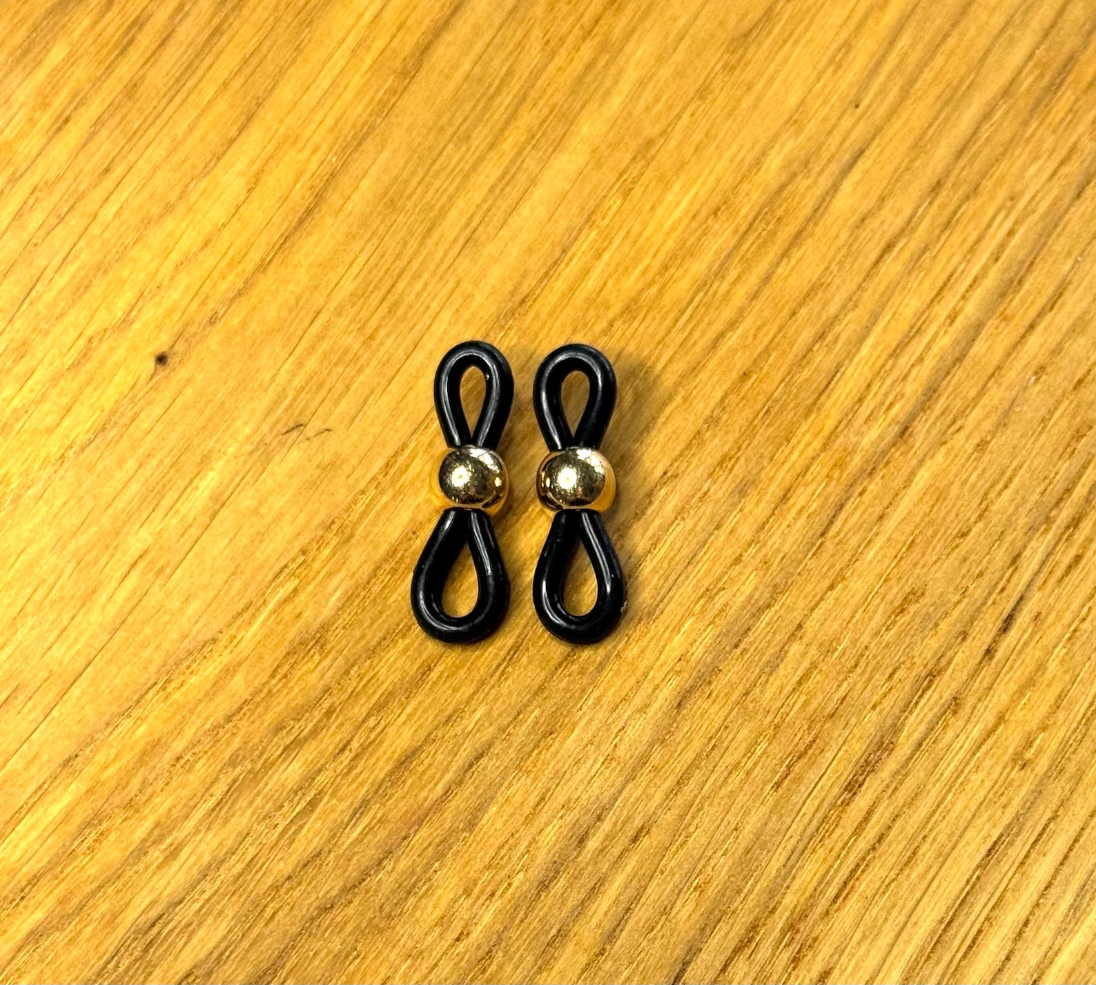 Black Rubber Loops for Glasses and Hearing Aids: Comfort & Security - Etsy
