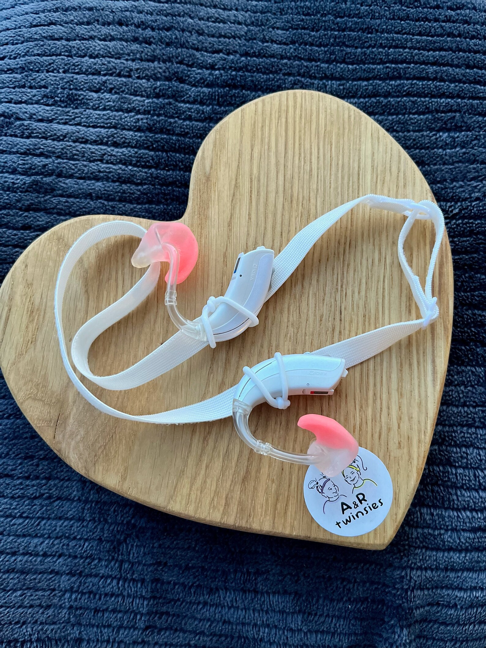 White Non Slip Hearing Aid Headband With Rubber Loops - Etsy
