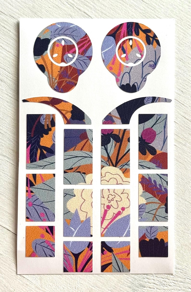 Autumn Floral Hearing Implant Sticker | Cochlear & MED-EL - Etsy