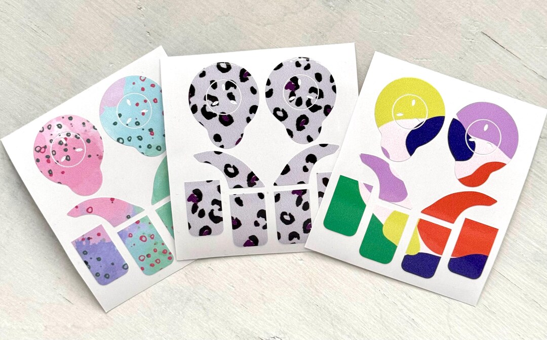 Cochlear Implant Stickers Nucleus 8: Leopard, Bubbles, Dreams (set of 3 ...