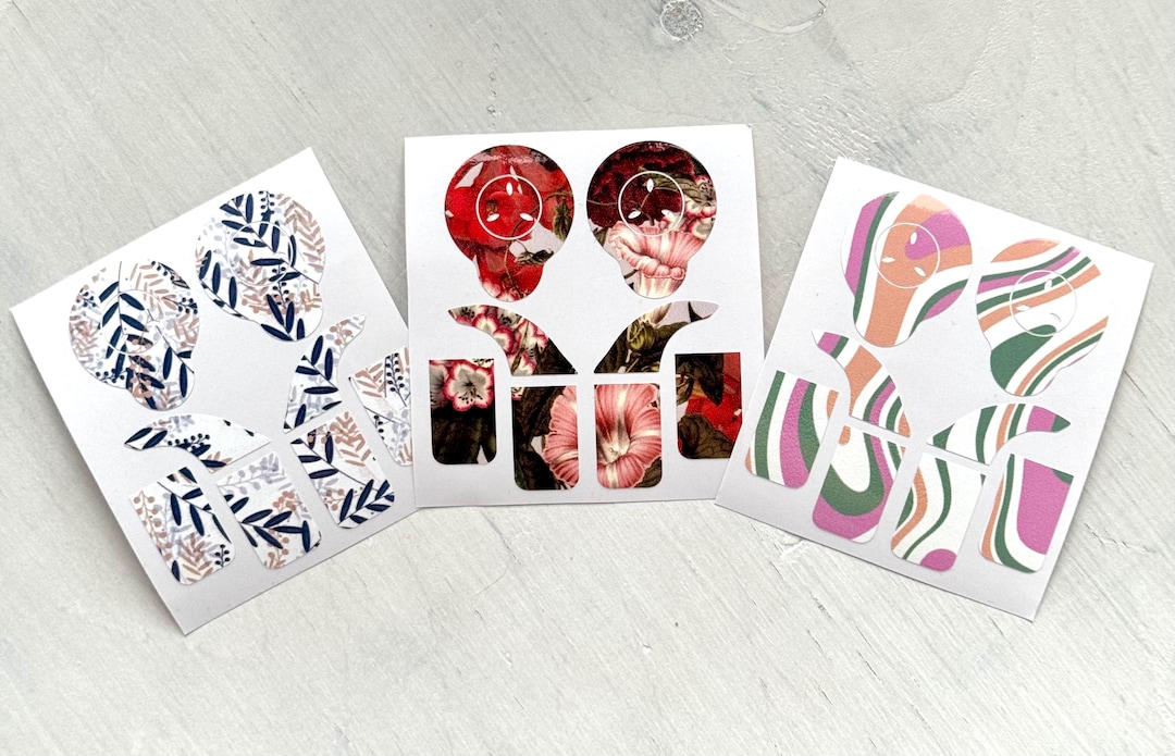 Floral Cochlear Implant Stickers Nucleus 8 | Waterproof CI Decor - Etsy