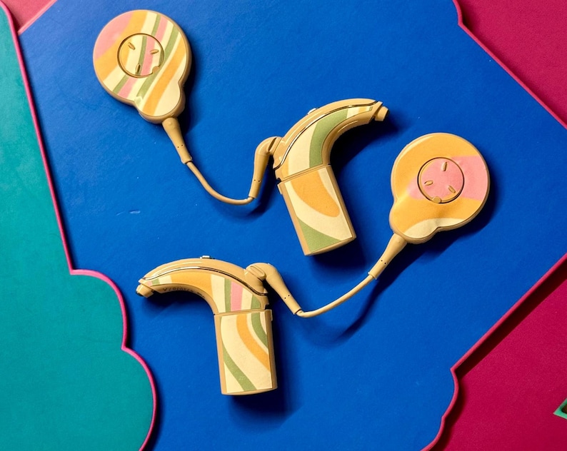 Stickers (waves) for Cochlear Implant Nucleus 7 - Etsy