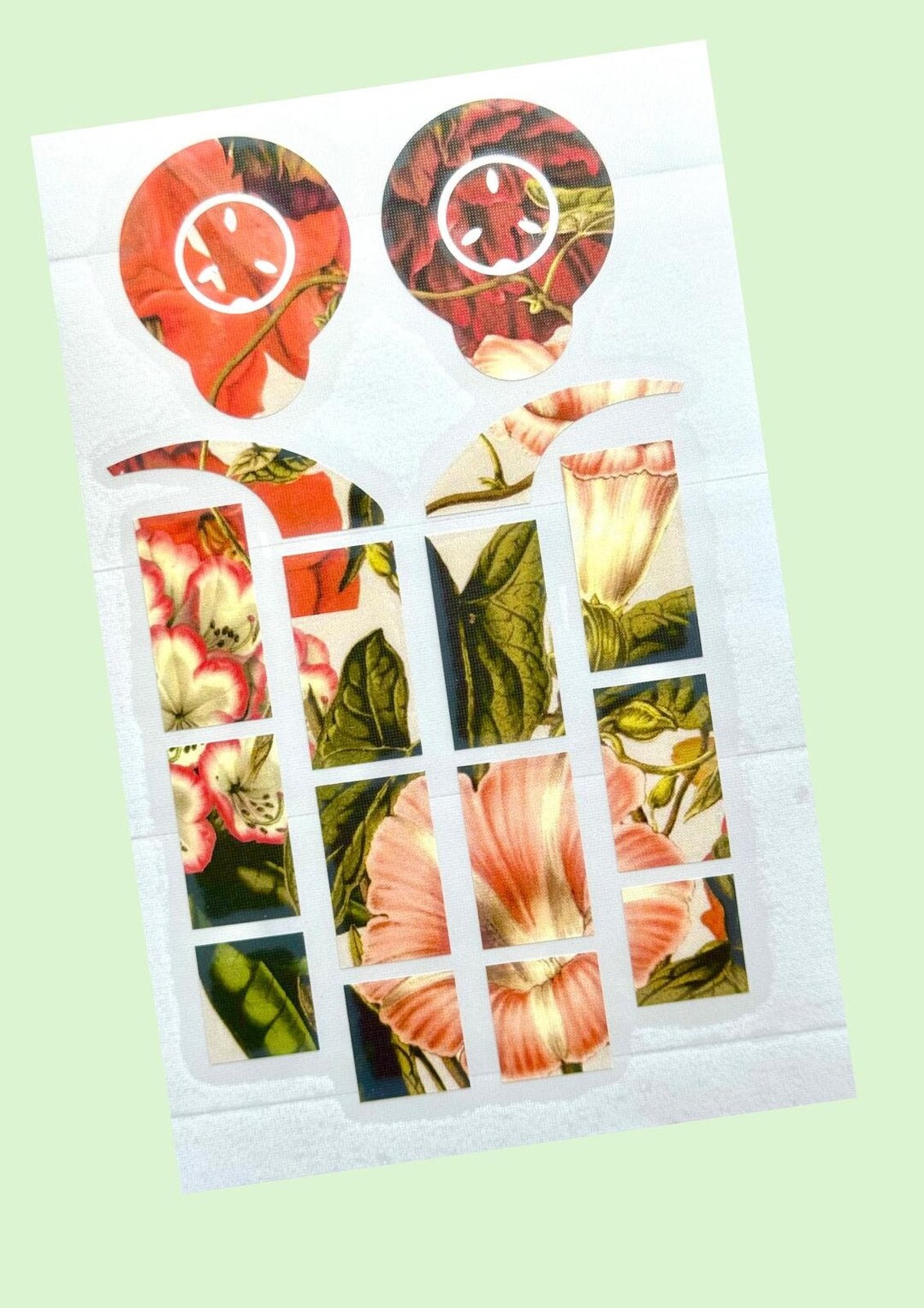 Stickers (rust Flowers) for Cochlear Implant Nucleus 7 - Etsy