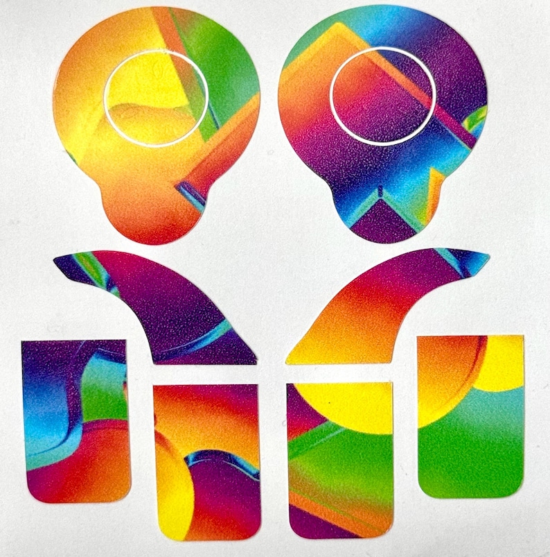 Rainbow Stickers for Cochlear Implant Nucleus 8 – Personalized ...