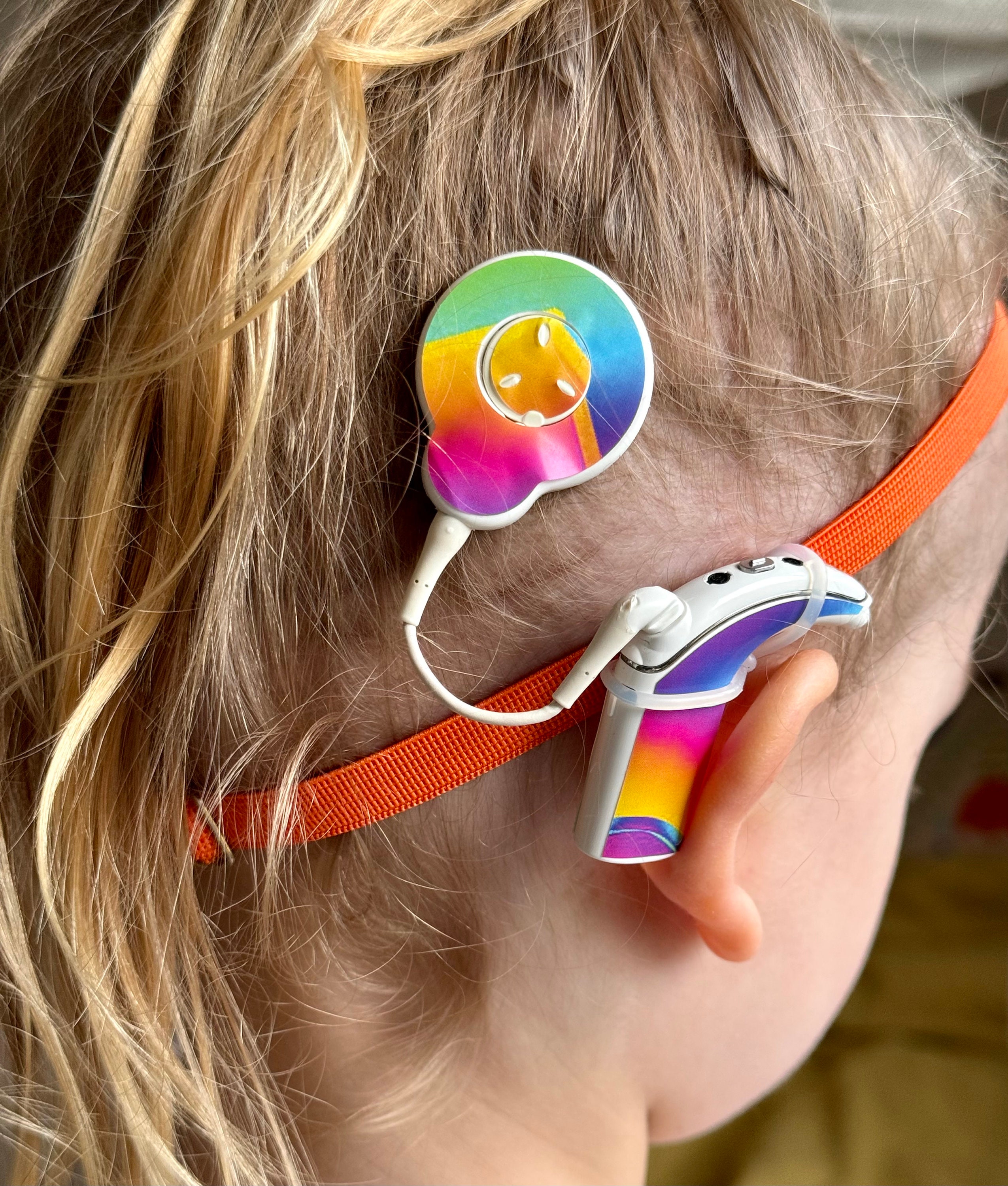 Stickers (rainbow) for Cochlear Implant Nucleus 7 - Etsy