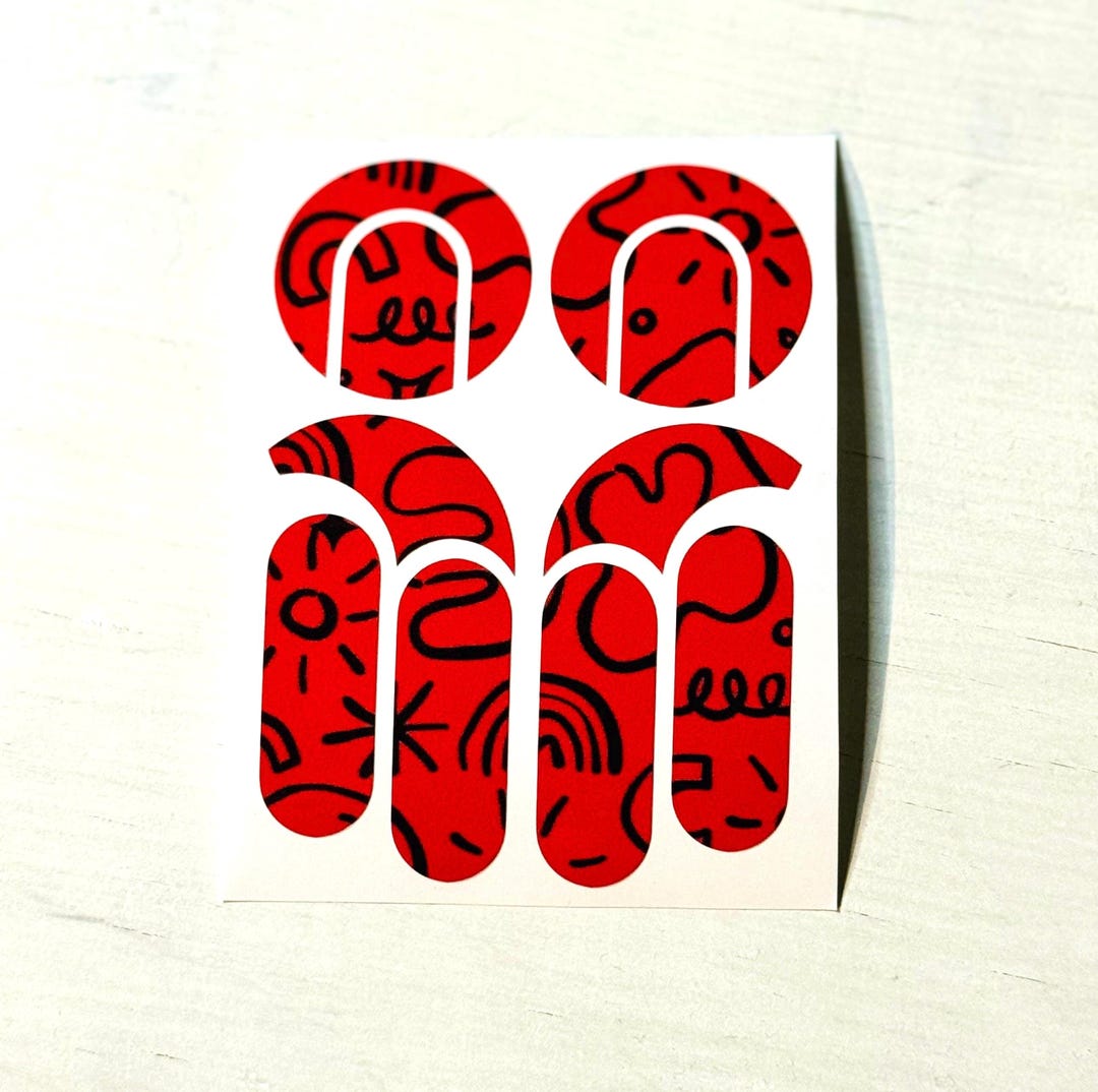 Stickers (red Fun) for Medel Sonnet 1/sonnet 2-personalize and Protect ...