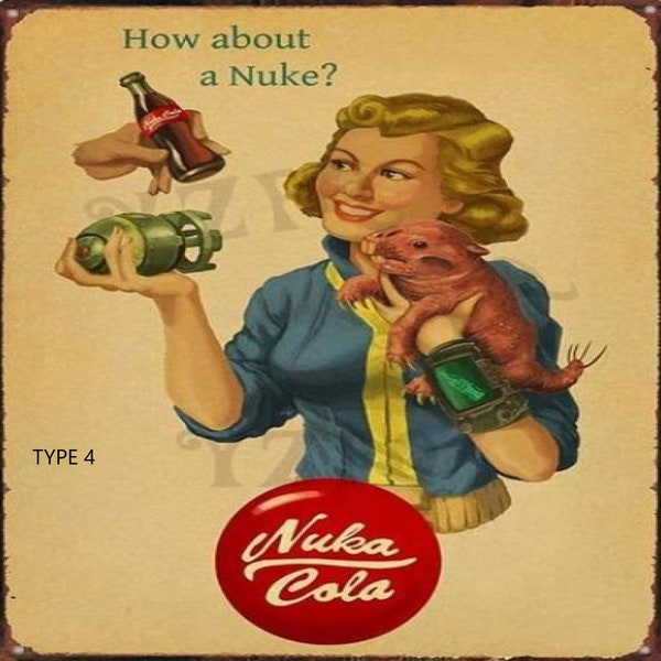 Fallout Metal Poster - Etsy