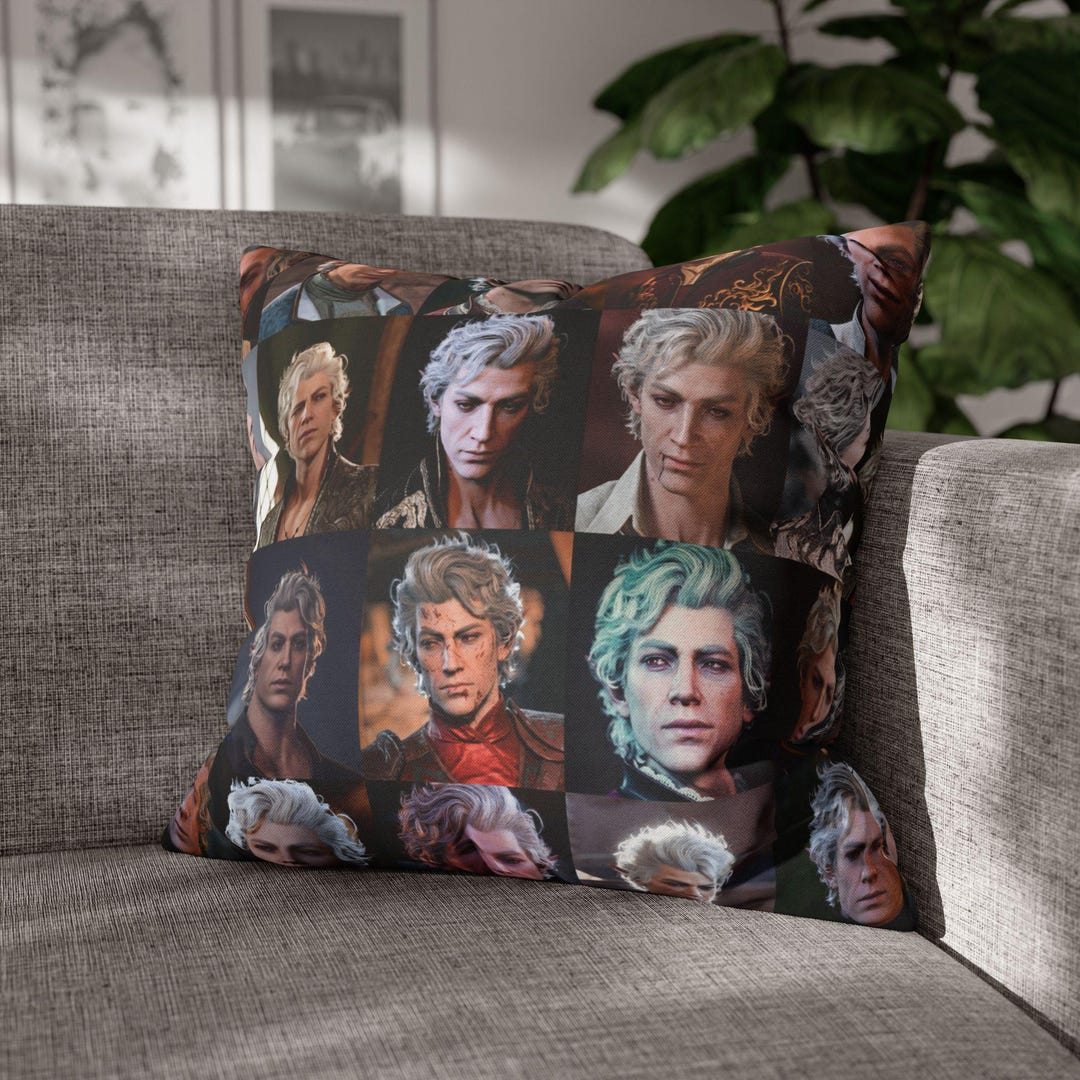 Astarion Pillow, Astarion Baldurs Gate 3, Astarion Gift, Astarion Merch ...