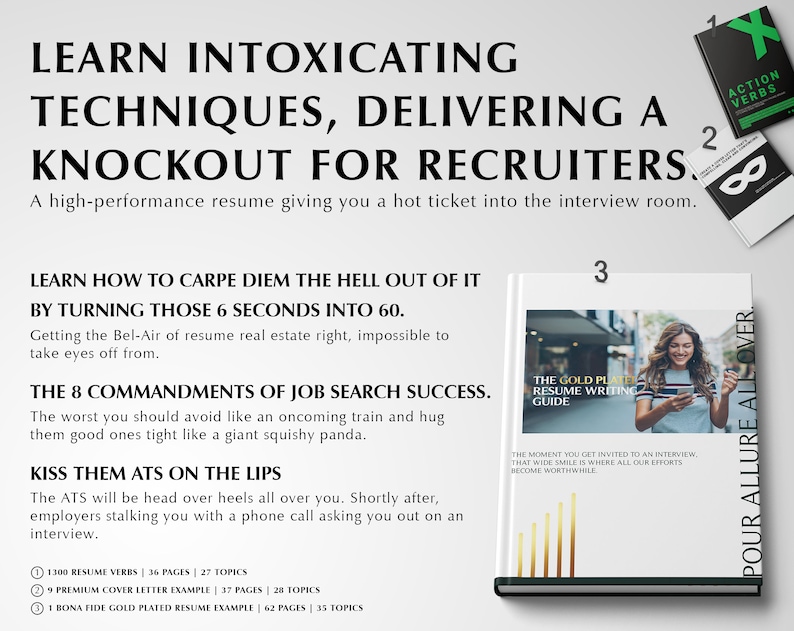 Modern Resume Template With Photo | Professional CV for Word & Pages - Etsy