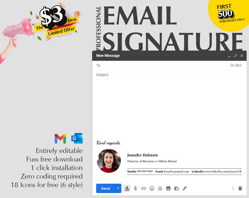 Best Email Signatures, Email Signature Designs, Email Signature Logo ...