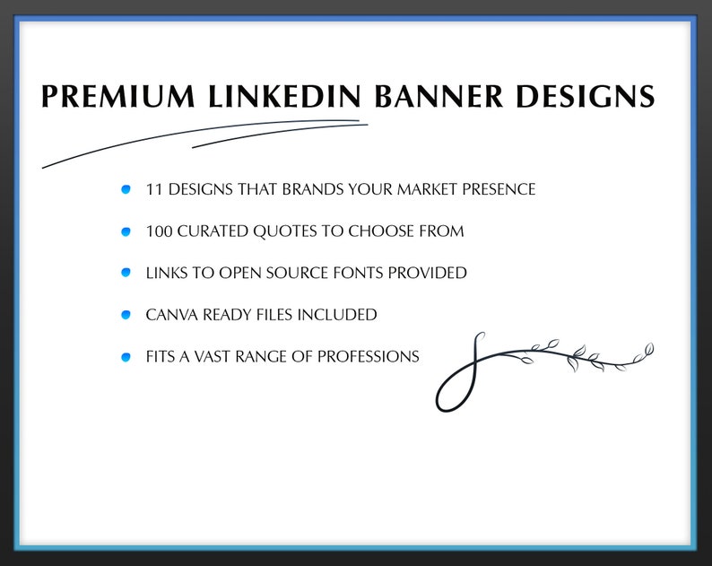 11 Linkedin Premium Banner Template, Linkedin Profile Banner, Linkedin ...