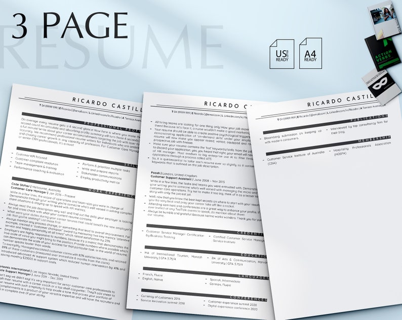 CUSTOMER SERVICE RESUME, Ats Resume Customer Service, Call Center ...