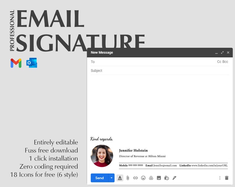 Best Email Signatures, Email Signature Designs, Email Signature Logo ...