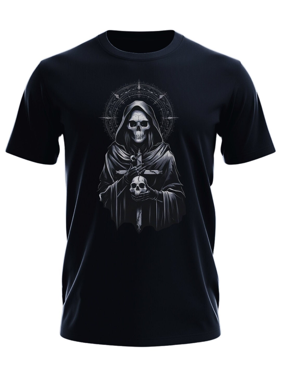 Grim Reaper Tee, Grim Reaper Tshirt, Gothic Clothes, Alt Tees, Santa ...