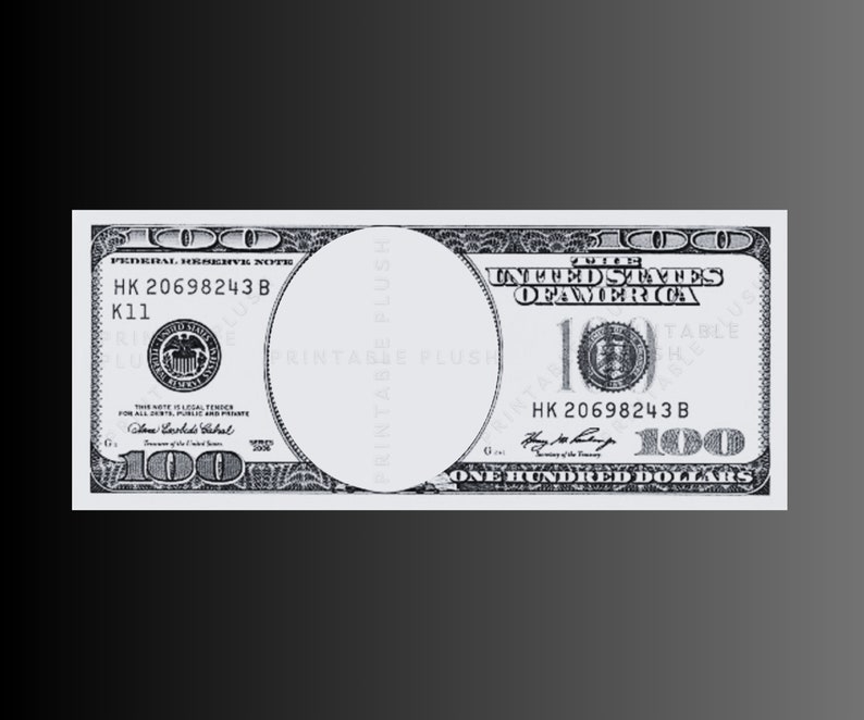 Editable 100 Dollars Image, Transparent Hundred Dollar Image ...