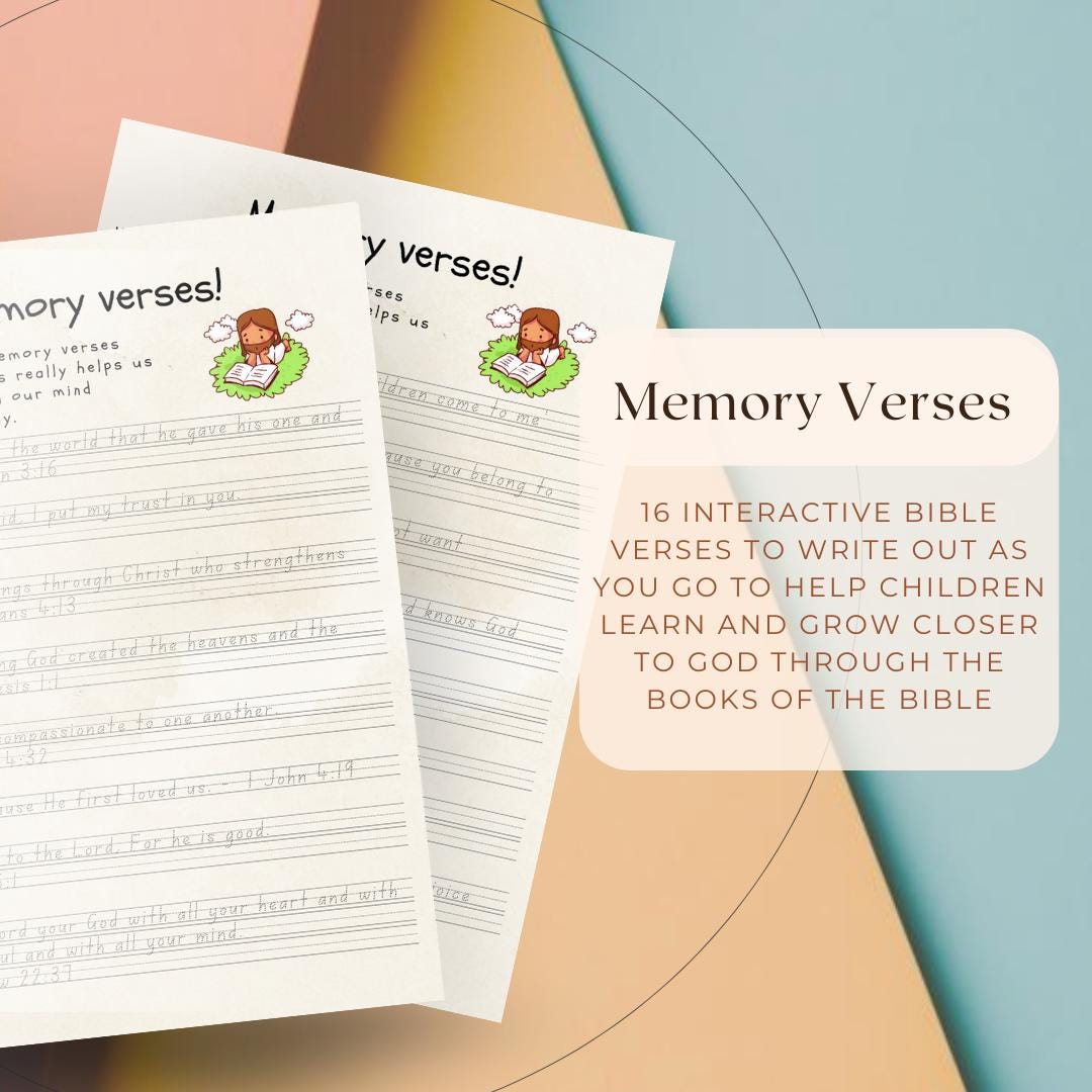 Kids Christian Prayer Journal | Bible Verses, Gratitude Prompts ...