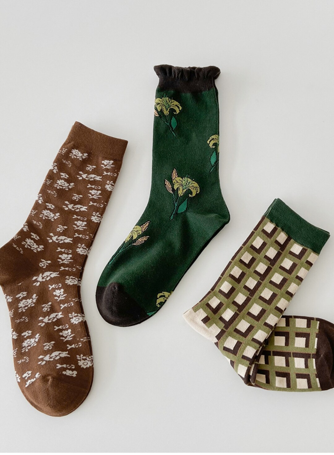 Women’s Patterned Soft Socks| Soft | Cute | Colorful | Comfortable ...