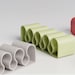 3D Printed Pack of 4 Cable Management Holders – Self-adhesive Cord ...