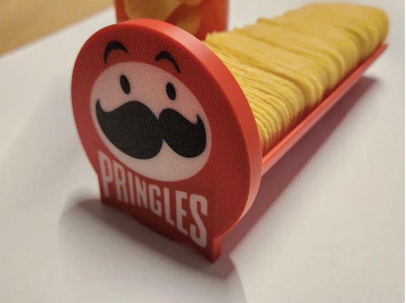 3D Printed Pringles Can Tray – Reusable Chip Organizer, Snack Storage ...