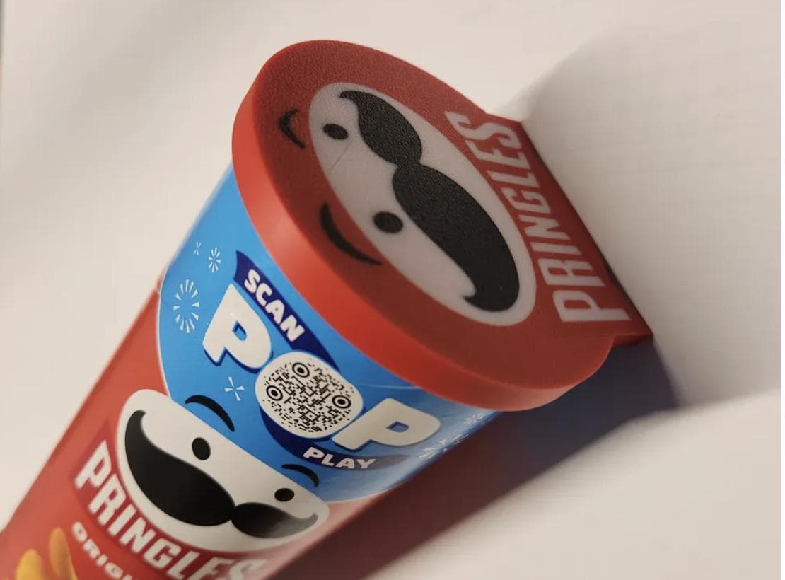 3D Printed Pringles Can Tray – Reusable Chip Organizer, Snack Storage ...