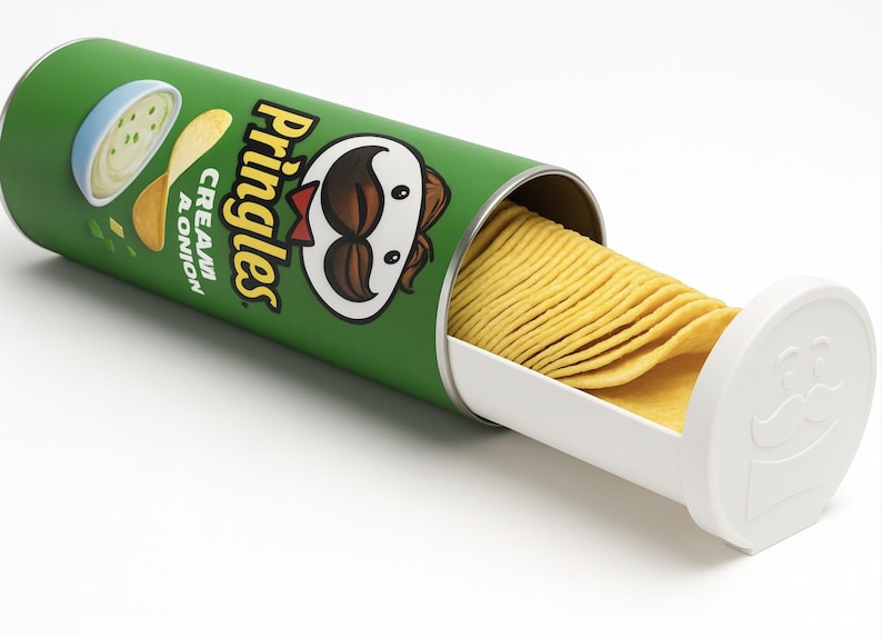 3D Printed Pringles Can Tray – Reusable Chip Organizer, Snack Storage ...
