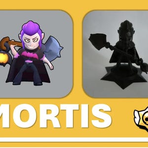 3D Printed Brawls Stars Mortis - Multicolour! - Etsy