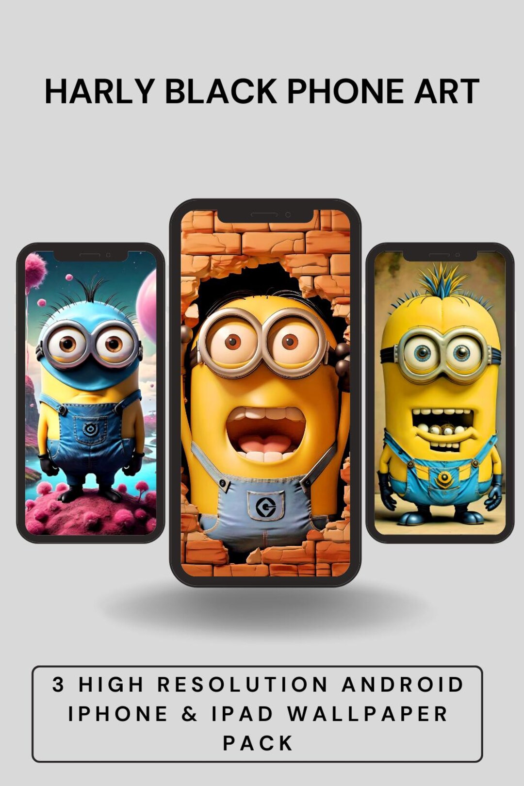 Kids Android, iPhone iPad 3D Wallpaper - 3 High Resolution 3D Cute ...