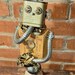 Snack Time Office Bot Found Object Robot Sculpture - Etsy Canada