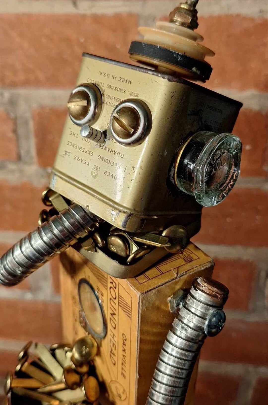 Snack Time Office Bot Found Object Robot Sculpture - Etsy Canada