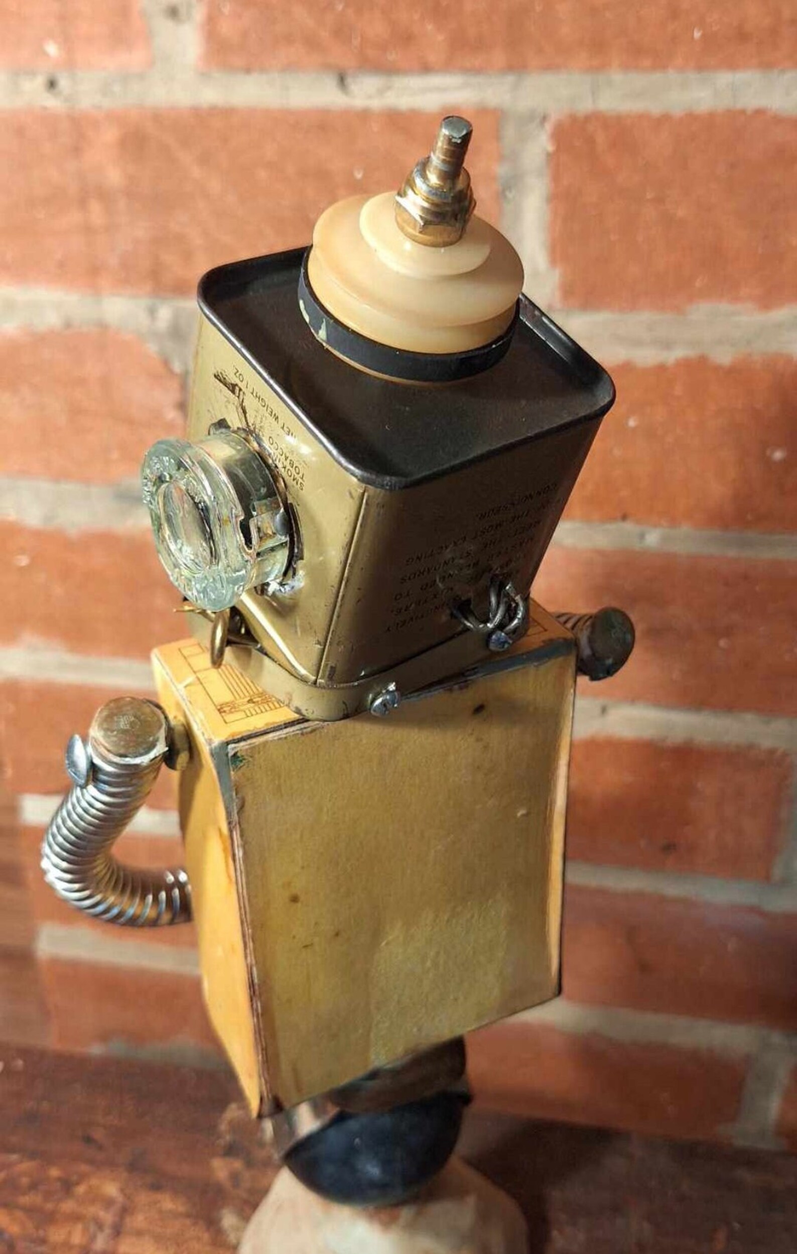 Snack Time Office Bot Found Object Robot Sculpture - Etsy Canada