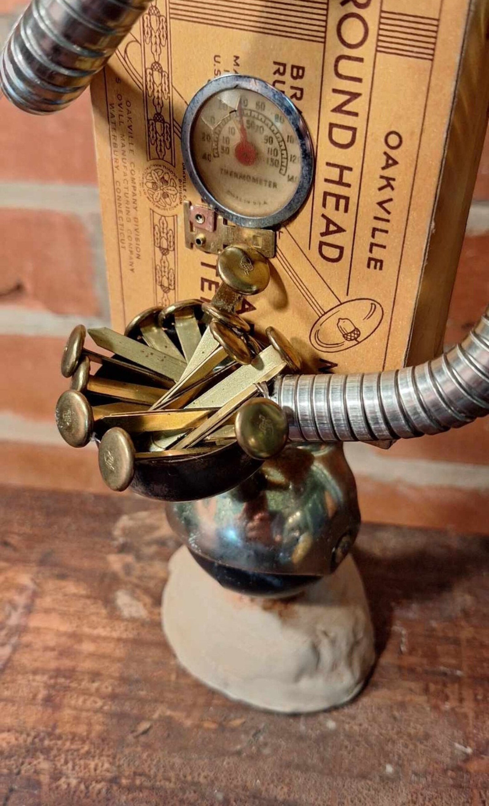 Snack Time Office Bot Found Object Robot Sculpture - Etsy Canada