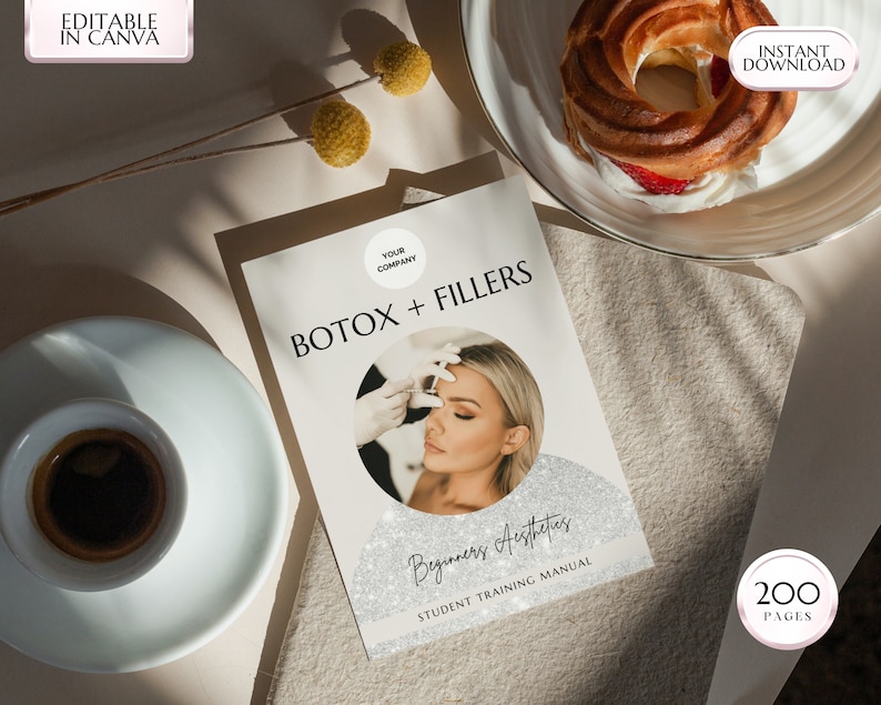 Aesthetic Injections Training Manual, Botox Training Guide, Dermal Fillers Course, Beginners ...
