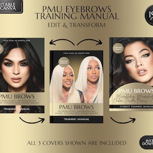Permanent Makeup PMU Training Manual, Microblading, Microshading, Ombre ...