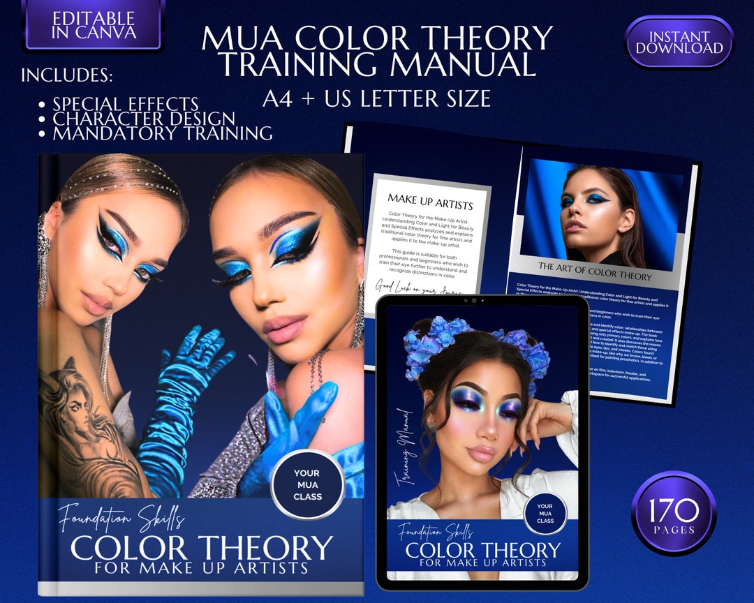 Color Theory for Makeup Artists, Color Theory Manual, MUA Mandatory ...