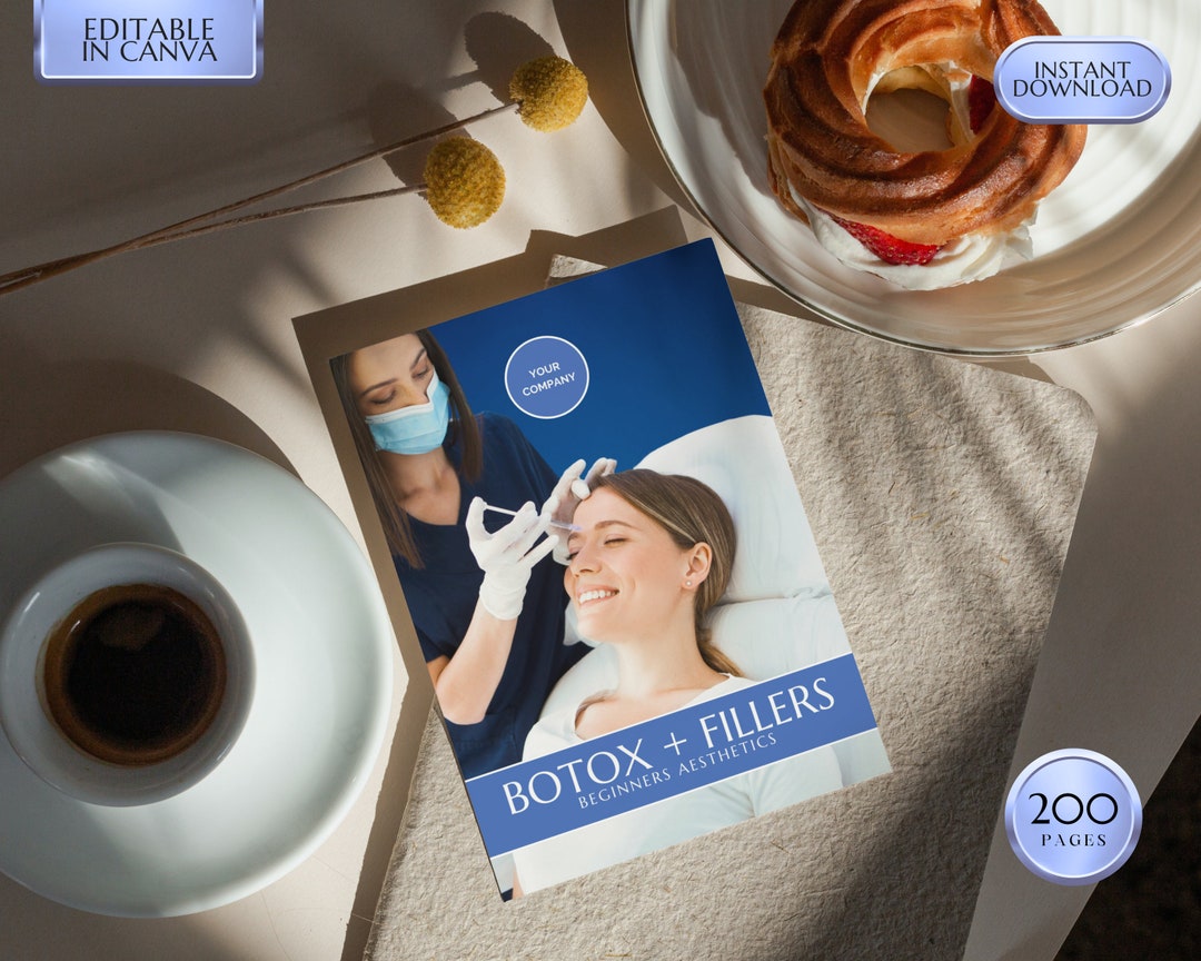 Botox and Fillers Training Manual, Beginner Aesthetics Course (edit in ...