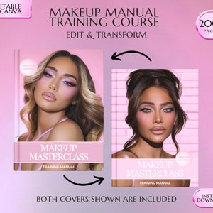 Makeup Masterclass Manual, Makeup Manual, MUA Manual, MUA Training, MUA Course, Makeup Artists ...