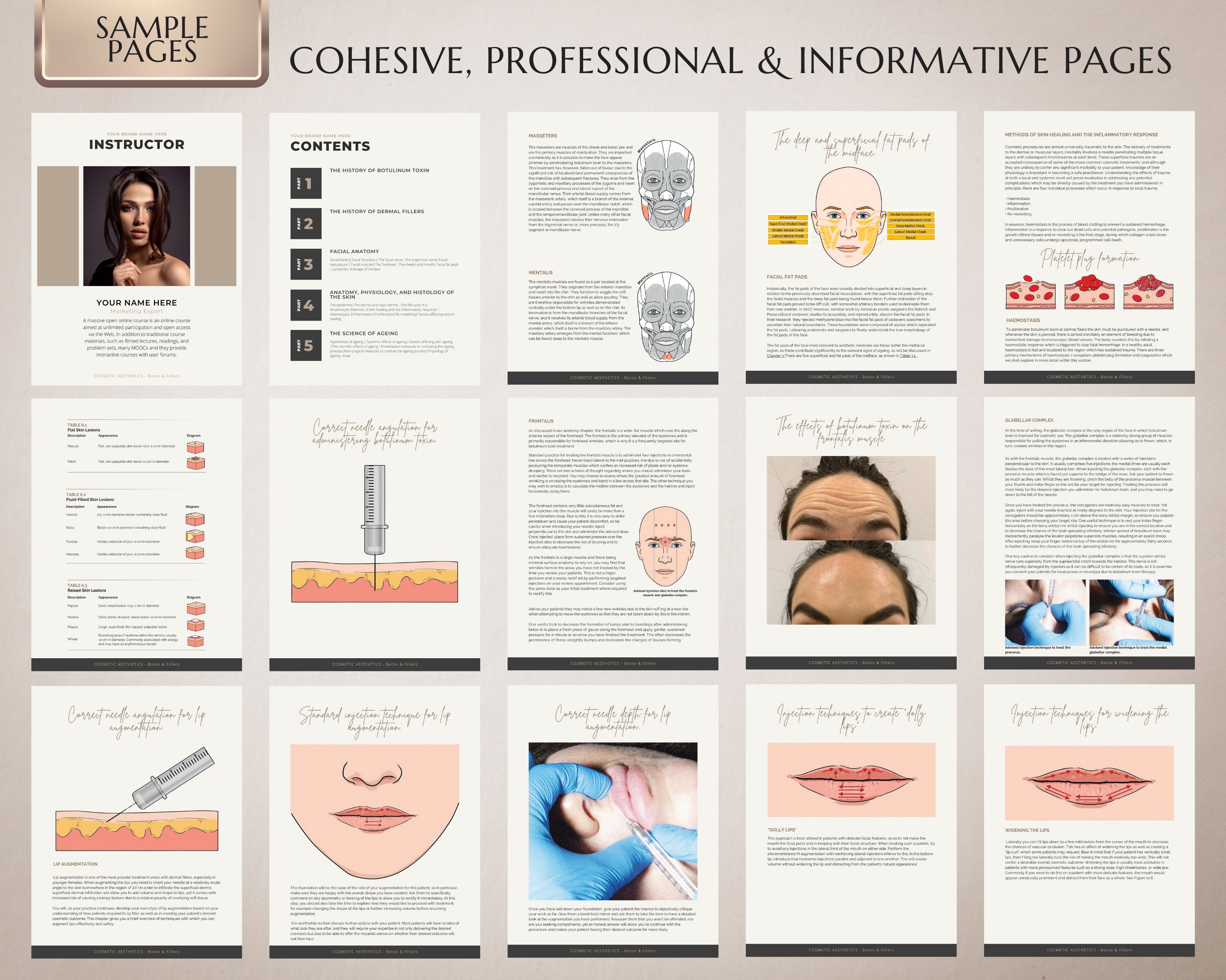 Beginners Botox Training Guide, Foundation Dermal Fillers Student ...