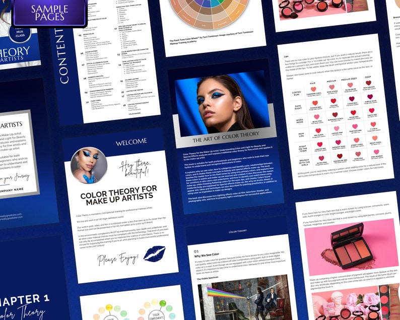 Color Theory for Makeup Artists, Color Theory Manual, MUA Mandatory ...