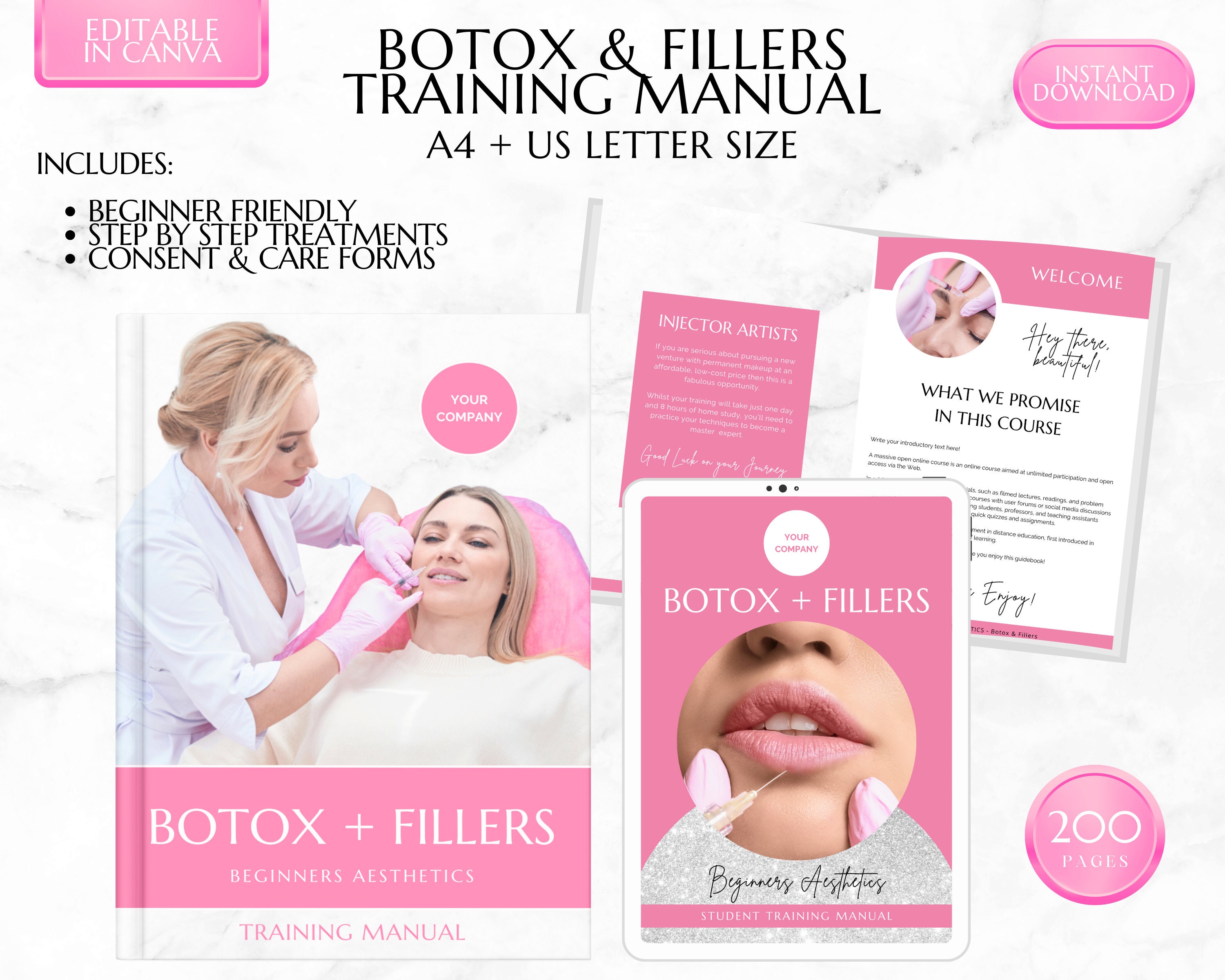 Foundation Botox and Dermal Fillers Training Manual, Beginner Botox ...