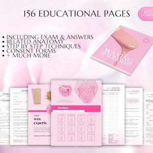Waxing Training Manual, Facial Waxing, Body Waxing, Sugaring, Hair ...