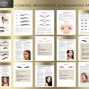 Permanent Makeup PMU Training Manual, Microblading, Microshading, Ombre ...