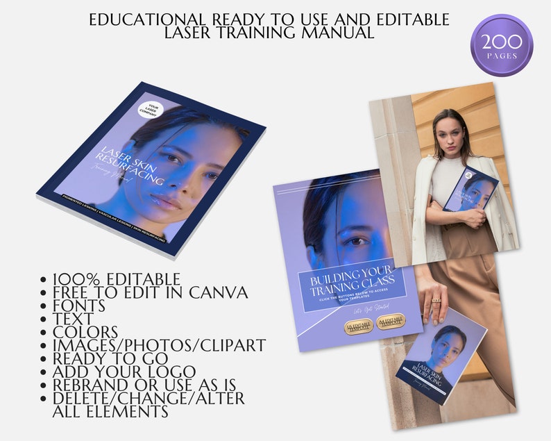 Laser Manual, Laser Skin Resurfacing Training Manual, Laser Training Guide, Laser Training ...