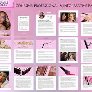 Makeup Masterclass Manual, Makeup Manual, MUA Manual, MUA Training, MUA Course, Makeup Artists ...